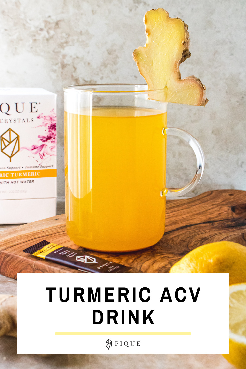 Revitalizing Turmeric ACV Drink Recipe | Pique Blog