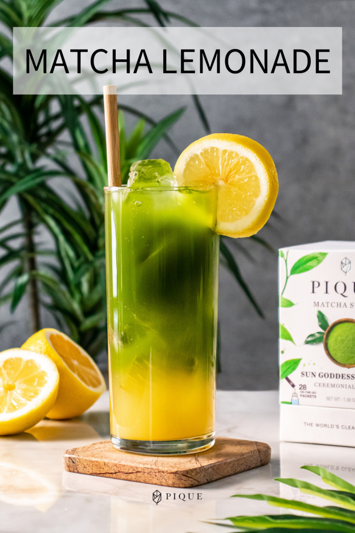 Matcha Lemonade | Pique Blog