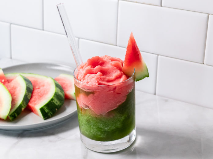 Watermelon Matcha Slushy | Pique Blog