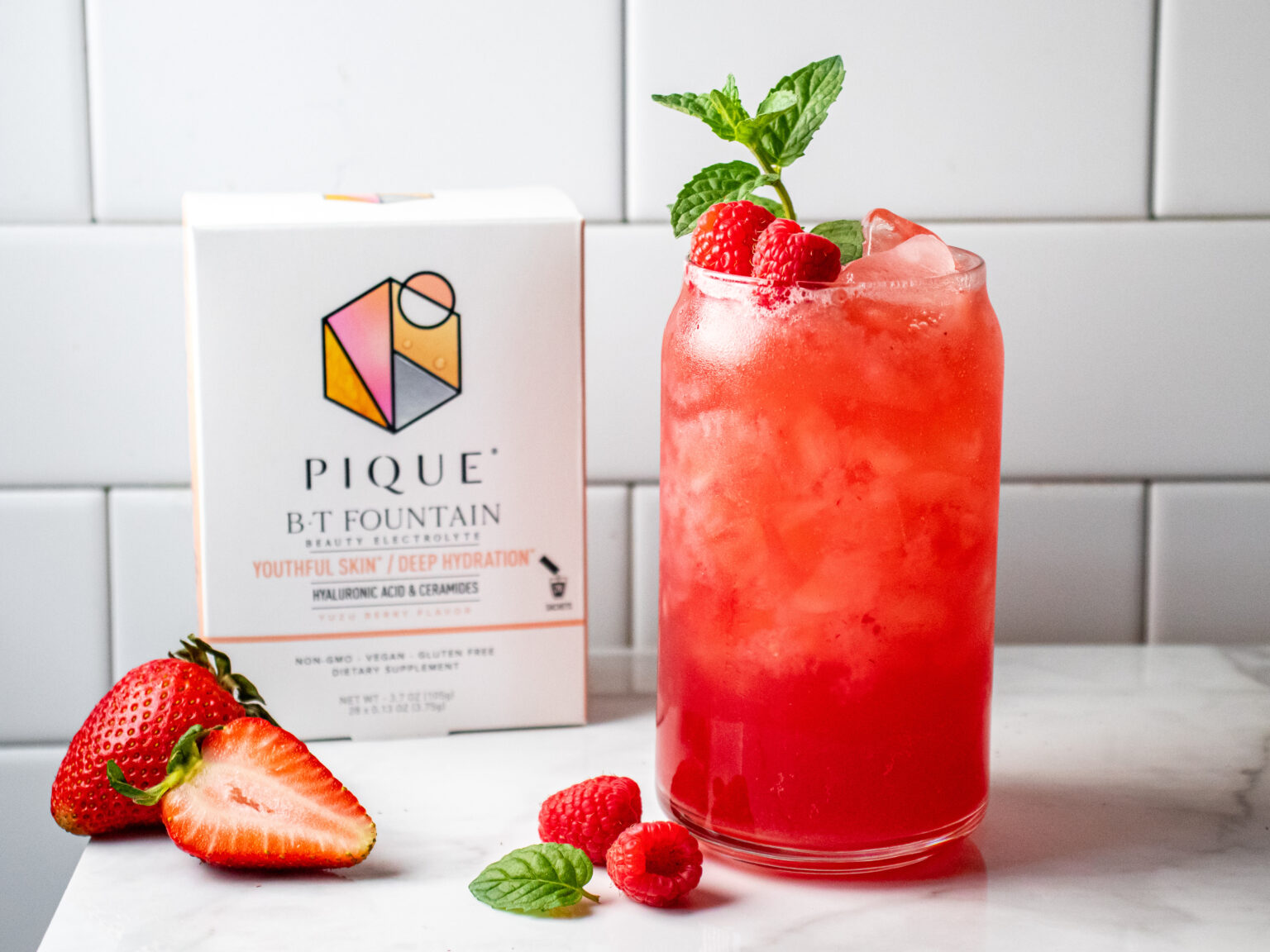 Berry Kombucha Fizz | Pique Blog